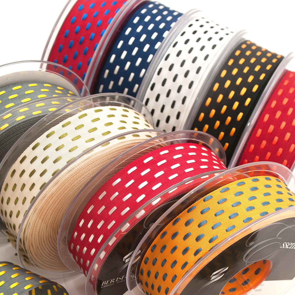 Ribbon - Parallel Stitch – Fabric and Ribbon