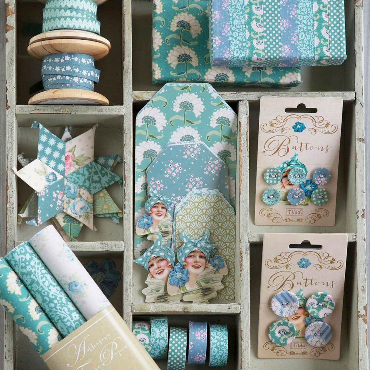 Tilda Spring Lake 2015 – Fabric and Ribbon