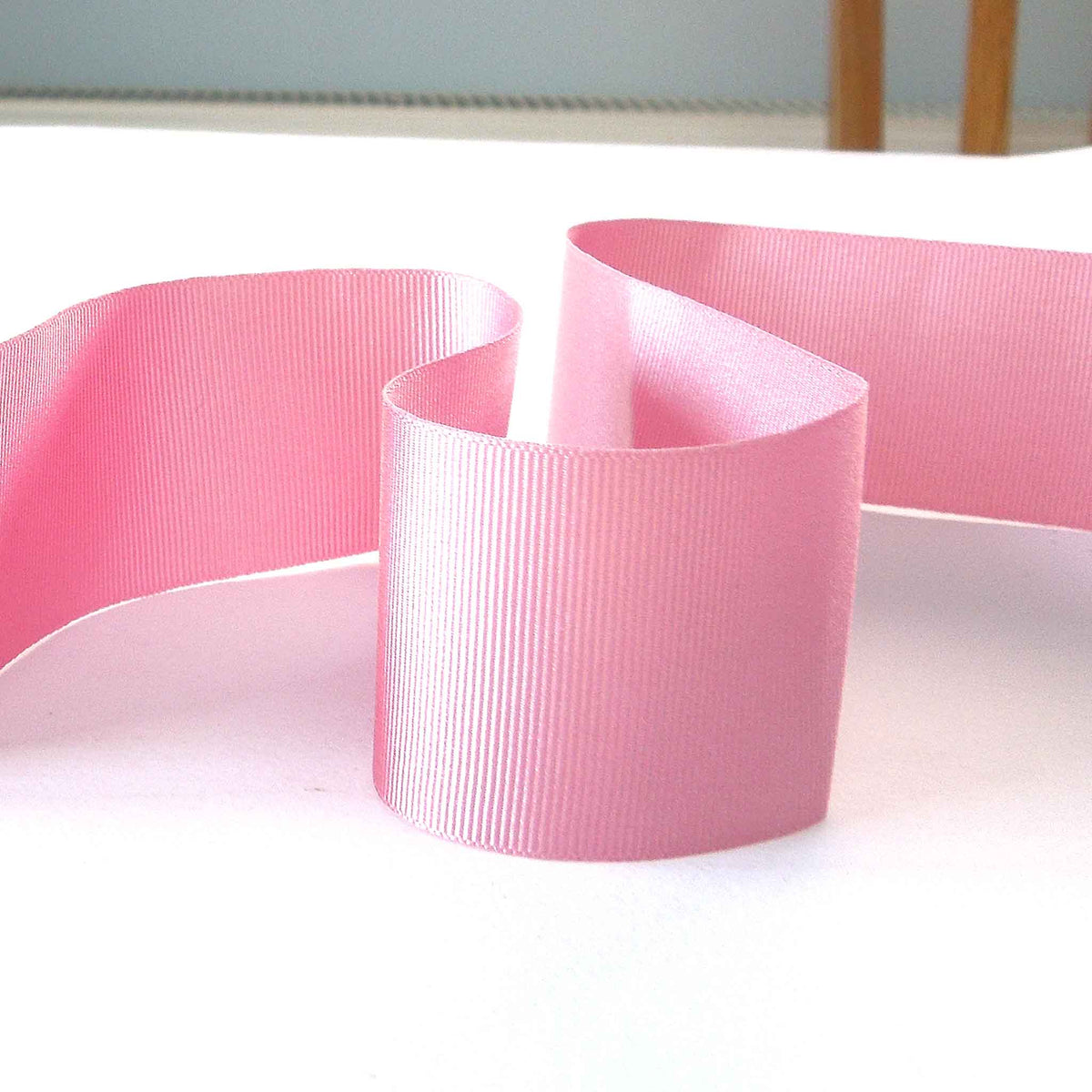 Plain Grosgrain Ribbon - Dusky Pink- Berisfords - 40mm – Fabric and Ribbon