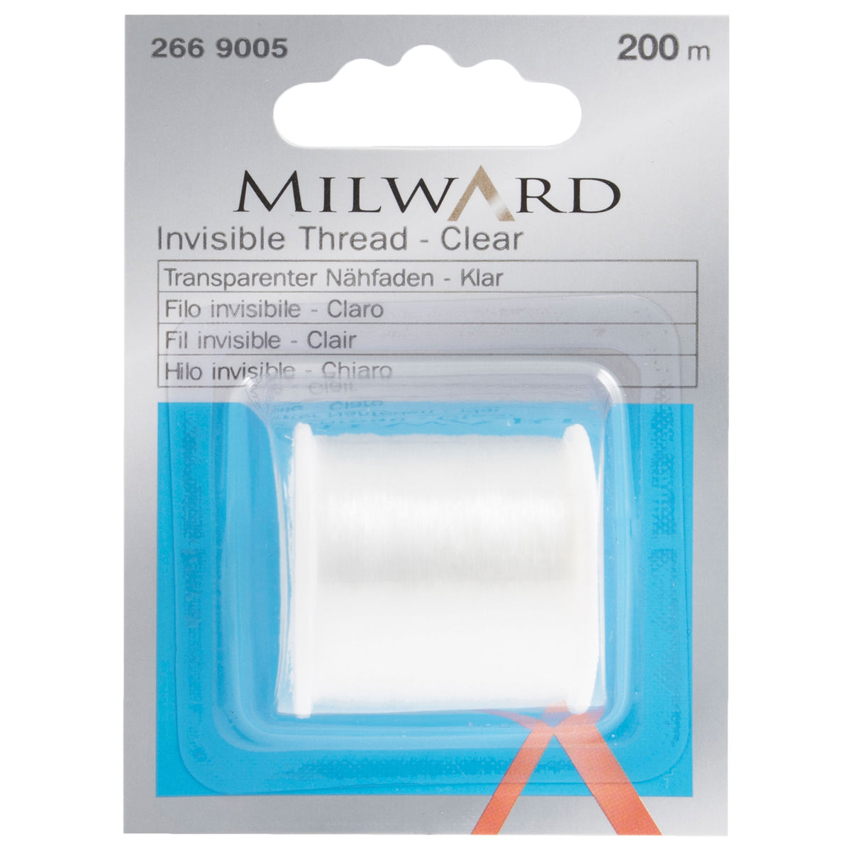 Invisible Thread - Clear - 200 metres - Milward – Fabric and Ribbon