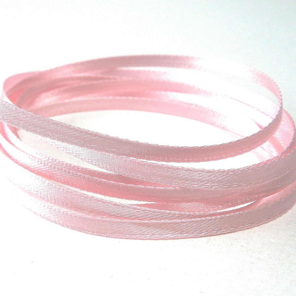 Satin Ribbon - Pink Azalea 400 - Berisfords - 3mm – Fabric and Ribbon