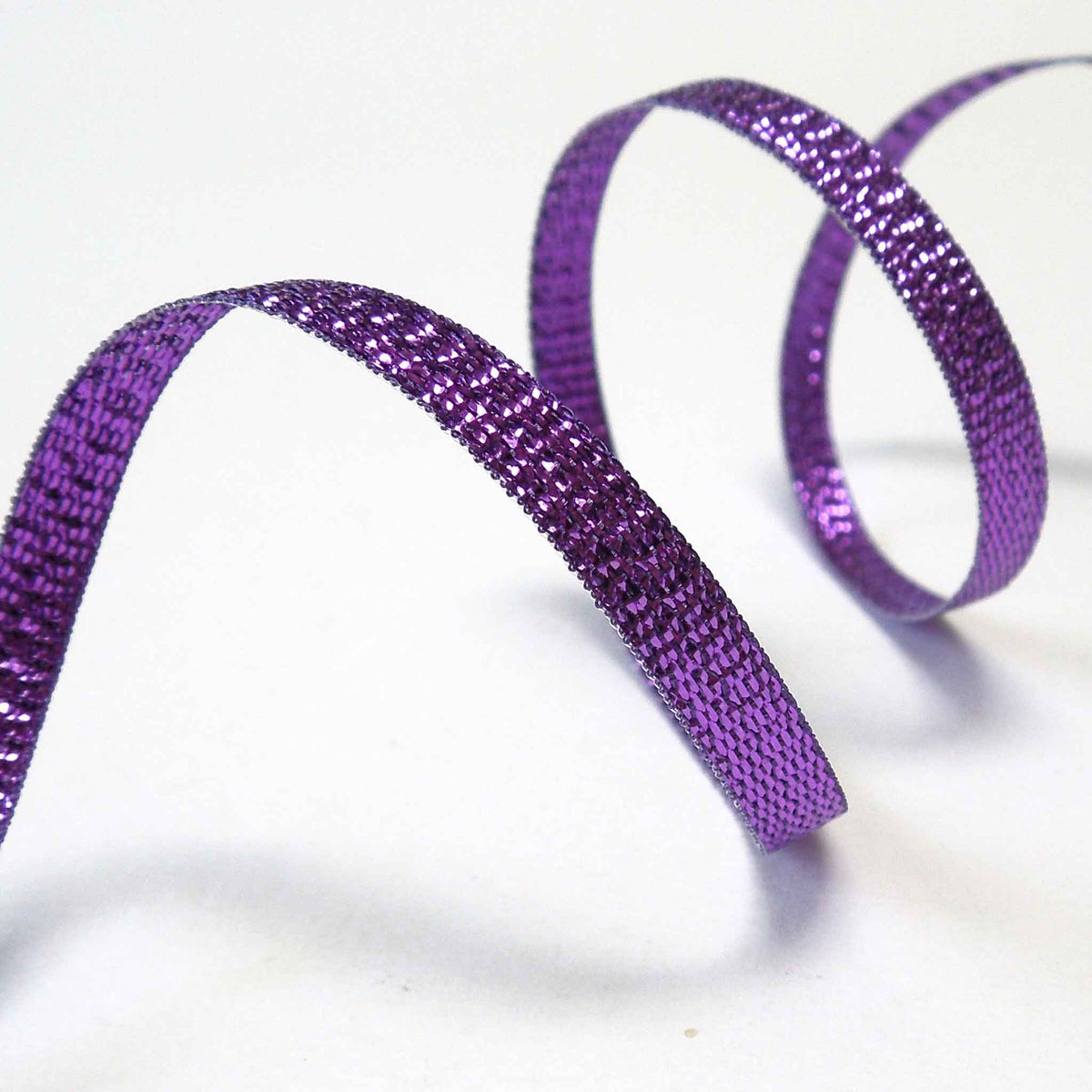 5mm Metallic Lame Ribbon - Purple - Berisfords – Fabric and Ribbon