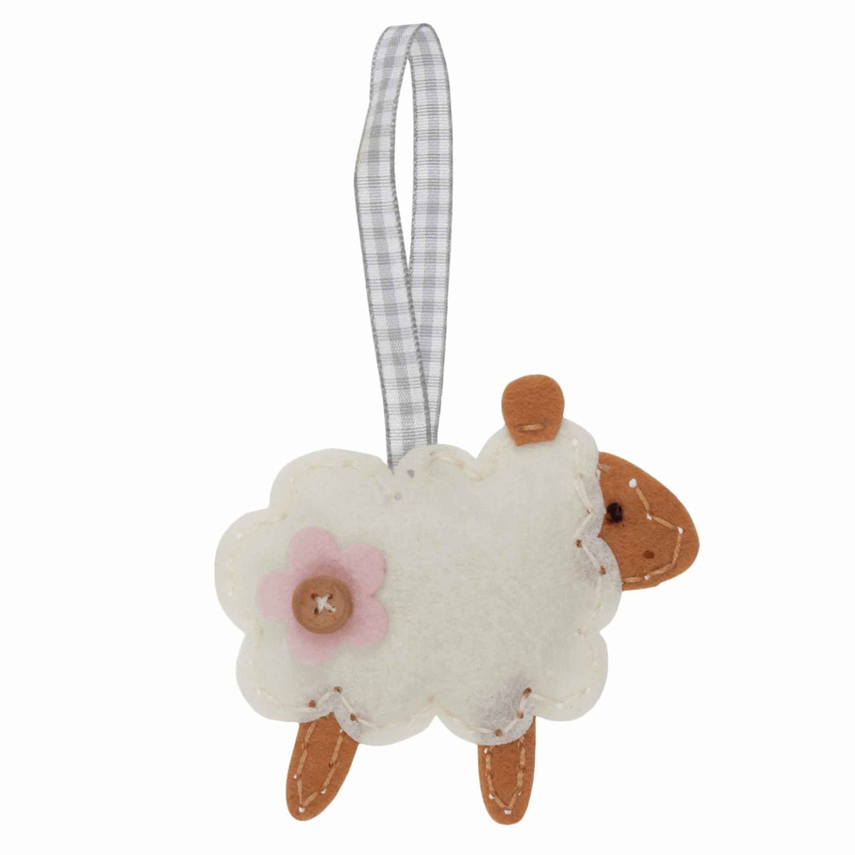 Felt Sheep Kit, Make Your Own Sheep, GCK033 – Fabric and Ribbon