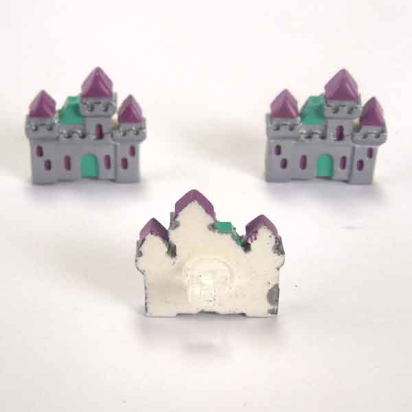 20mm Fairytale Castle Buttons - Pack of 3 – Fabric and Ribbon